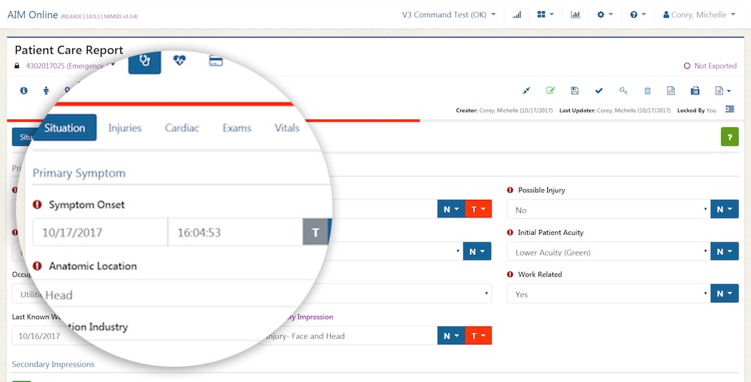 Online EMS ePCR Software | AIM System